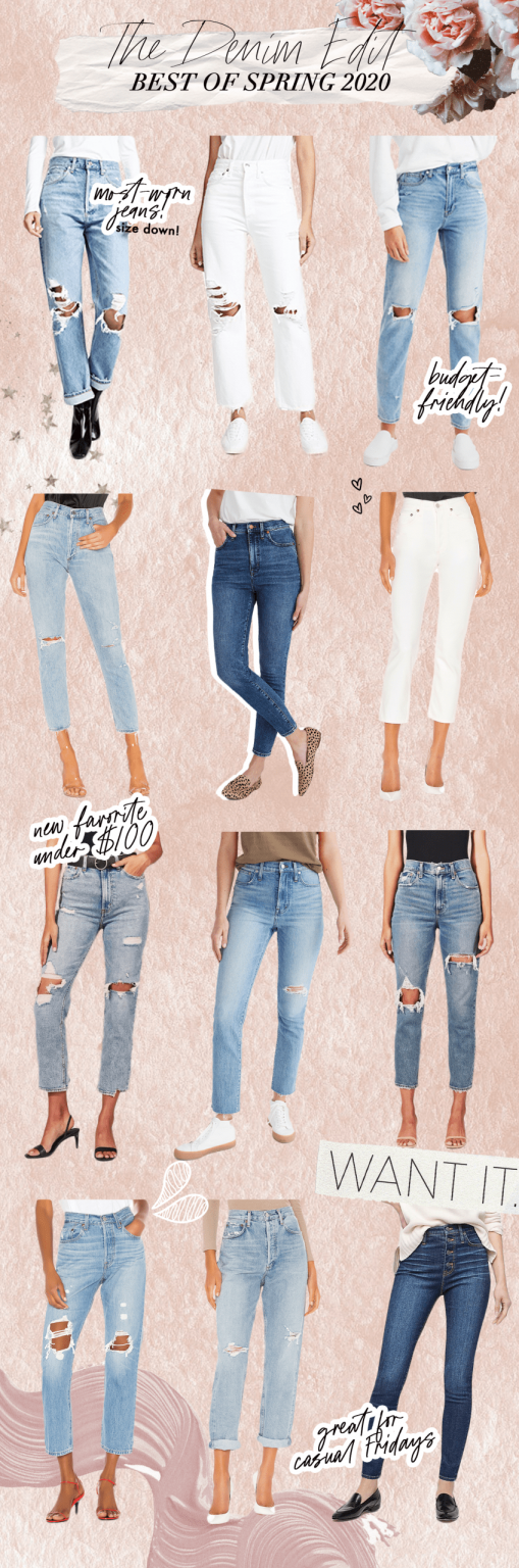 The Denim Edit: Best Jeans for Spring 2020 - Danielle Gervino