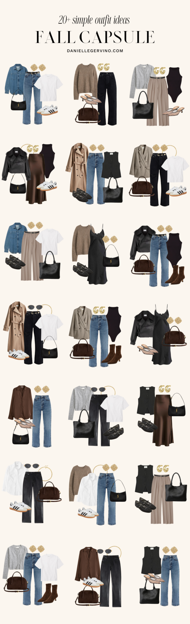 My Fall Capsule Wardrobe for the 2024 Season